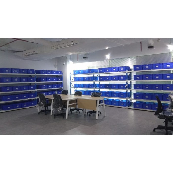 Jual Rak Gudang Sparepart . Rak Komponen . Rak Penyimpanan Container ...