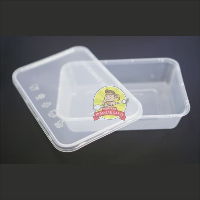 Jual Thinwall 500 Ml Food Container 500 Ml Kotak Makanan Plastik