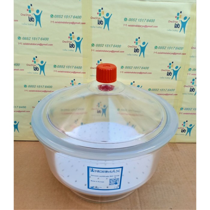 Jual NORMAX Desiccator Non Vacuum dia 300 mm With Porcelain Plate ...