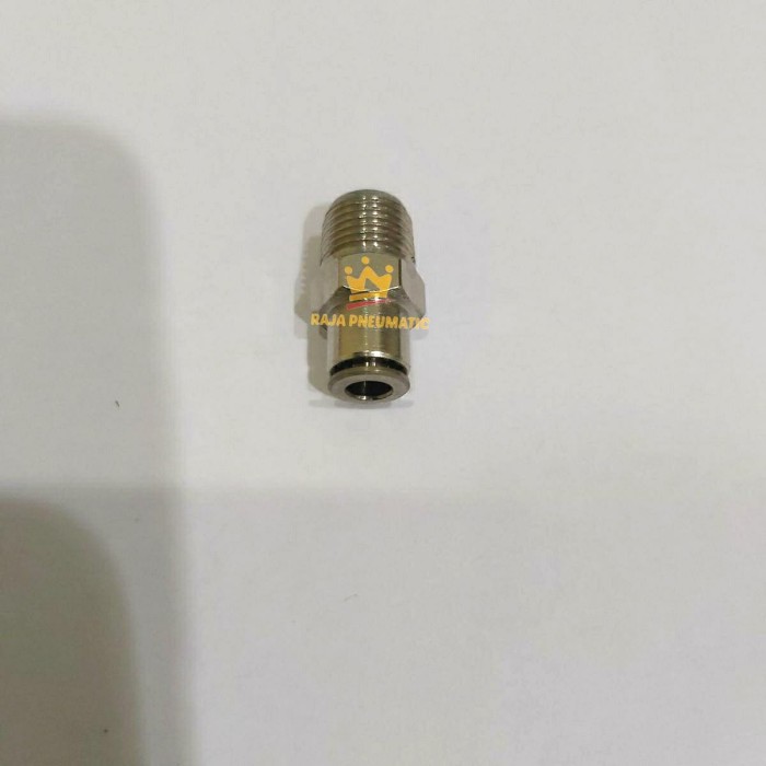 Jual FITTING NEPEL ANGIN METAL PUSH IN LURUS SELANG 4MM DRAT 1/8 - Jakarta Barat - RAJA ...