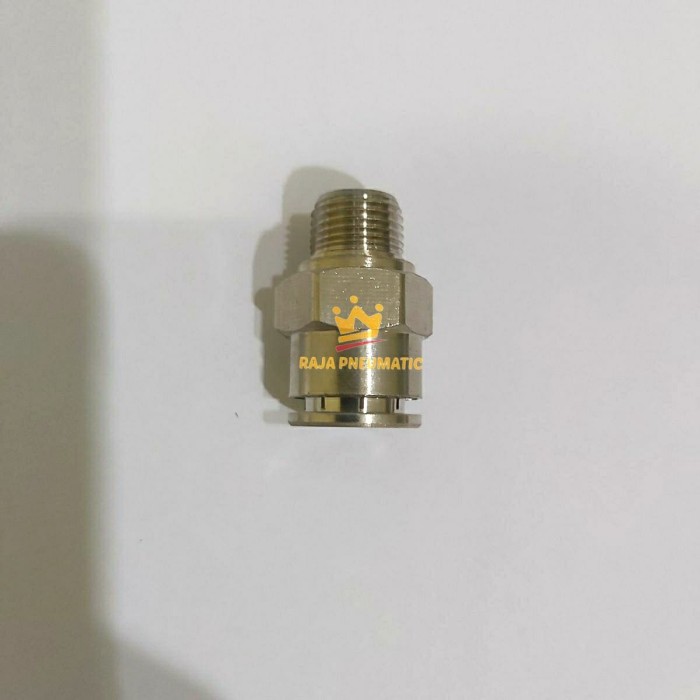 Jual FITTING NEPEL ANGIN METAL PUSH IN LURUS SELANG 8 MM DRAT 1/8 - Jakarta Barat - RAJA ...