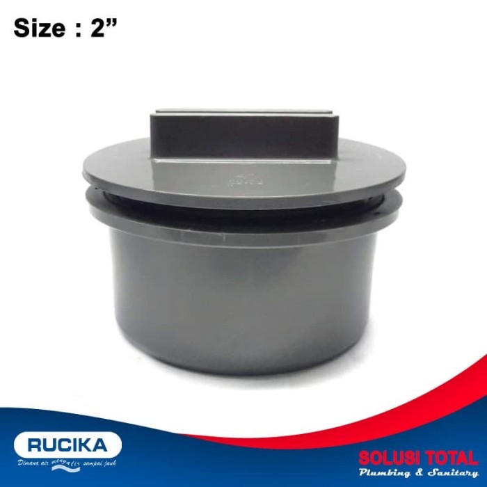 Jual Clean Out D 2 Inch CO 2" Rucika PVC Tutup Septic Tank - Jakarta ...