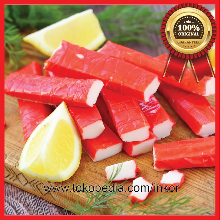Jual KIBUN SEA STIX NEW BLENDED SEAFOOD CRAB STICKS 500GR - Kab ...