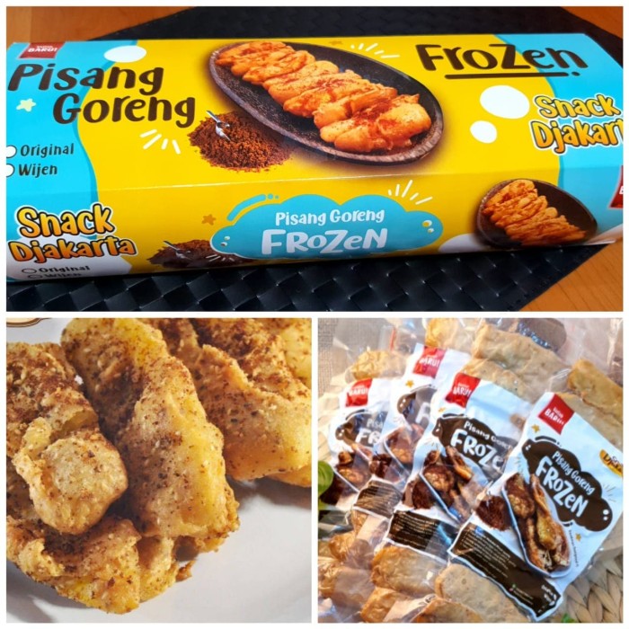 Jual Pisang Goreng Frozen Original isi 5 Pack (per pack@125gr s/d ...
