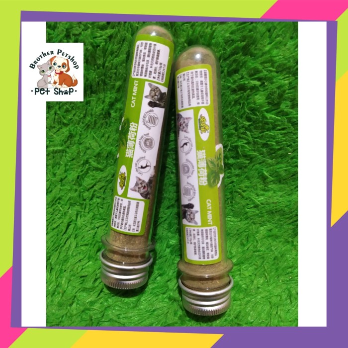 Jual Catnip Catmint Pure Cat Mint - Pure Cat nip Powder - Serbuk Cat ...
