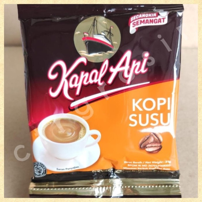 Jual KAPAL API KOPI SUSU 10PCS X 31GR - Kota Bogor - CTR Grosir | Tokopedia