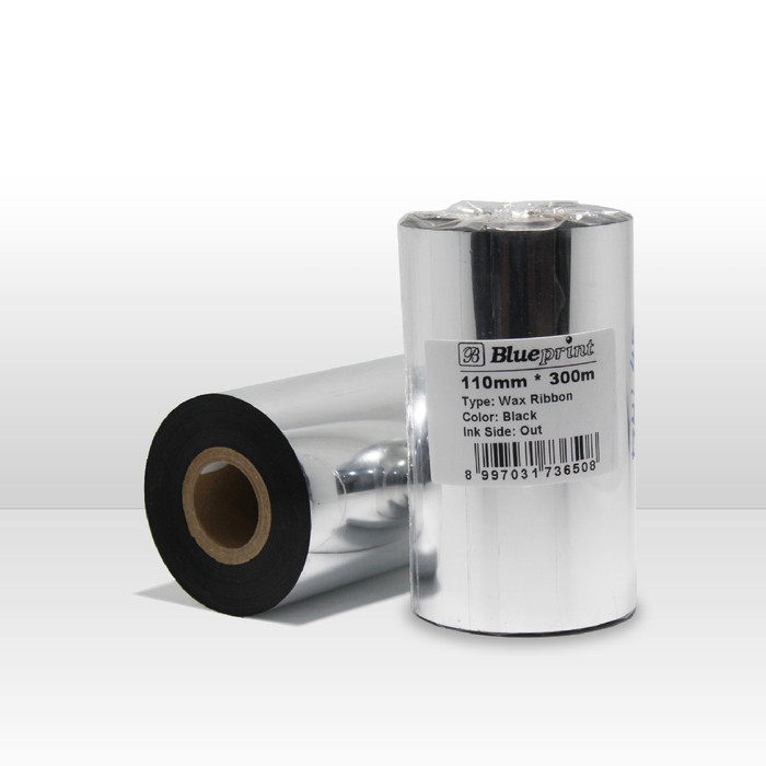 Jual Ribbon Wax Barcode Label 110x300m BLUEPRINT Thermal Transfer ...