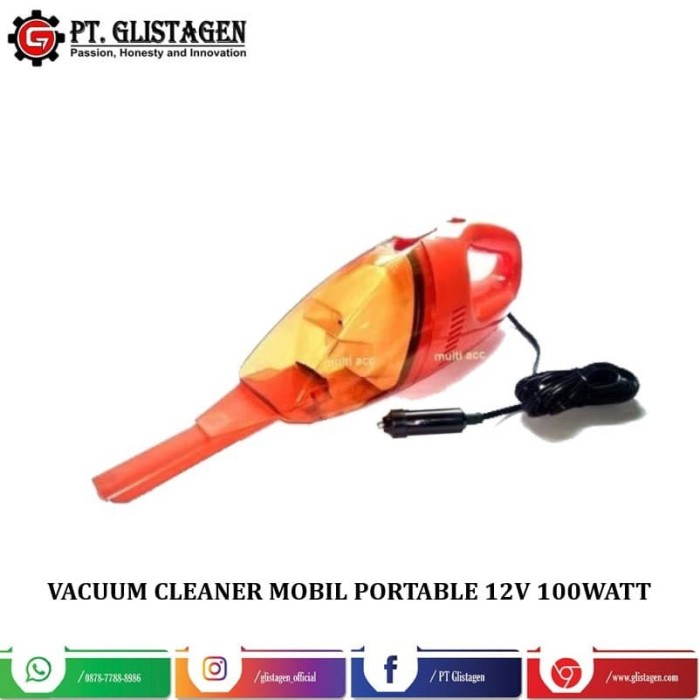 Jual Vacum Cleaner Mobil / Vacuum Portable Penyedot Debu 100 Watt ...