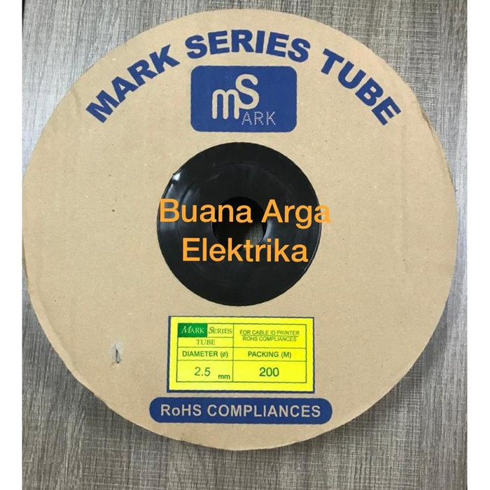 Jual Marking tube MARK SERIES 2.5 Untuk Kabel 0.5-10.75mm @200mtr ...