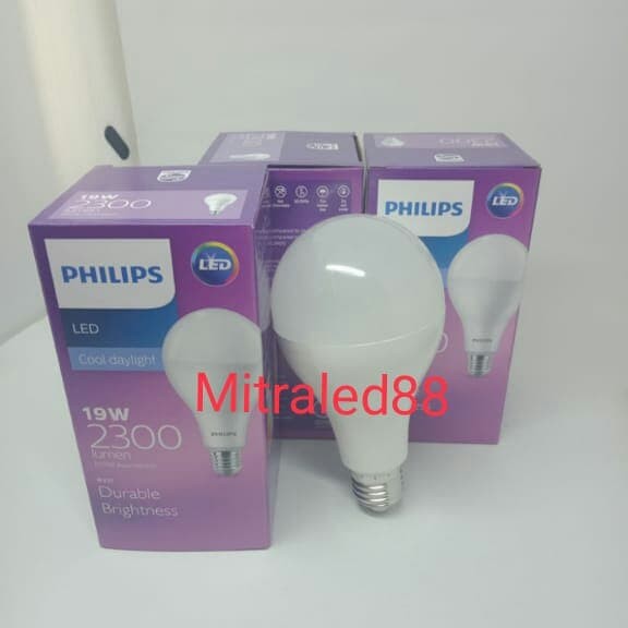 Jual LAMPU PHILIPS LED BULB 19w/19watt Bohlam Led Philips E27 19 watt ...