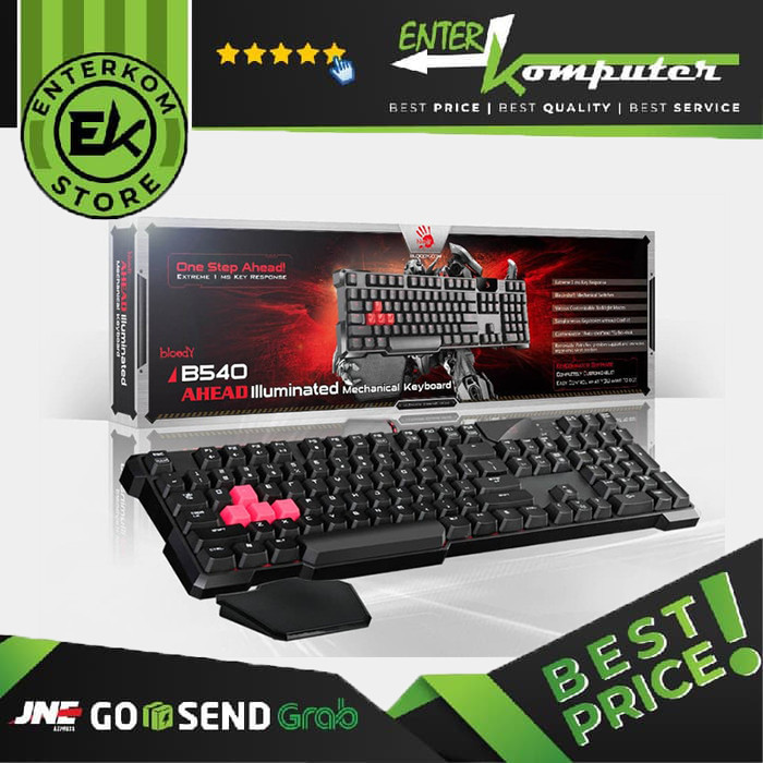 Bloody B540 (Mechanical Keyboard) - Enterkomputer Jual Beli Online ...