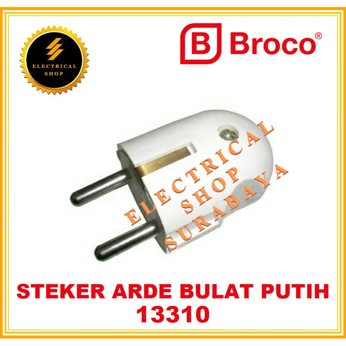 Jual BROCO STEKER ARDE / 2P PUTIH 13310 (TERSEDIA HARGA GROSIR) 1331055 ...