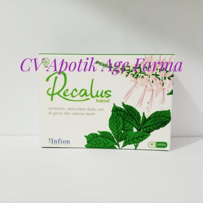 Jual Recalus Caps isi 30 (Infion) - Kota Medan - CV Aptk Age Farma ...