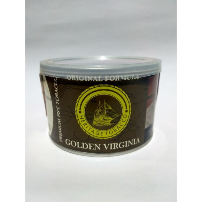Jual Heritage Pipe Golden Virginia Tin Of 50gr tembakau pipa cangklong ...