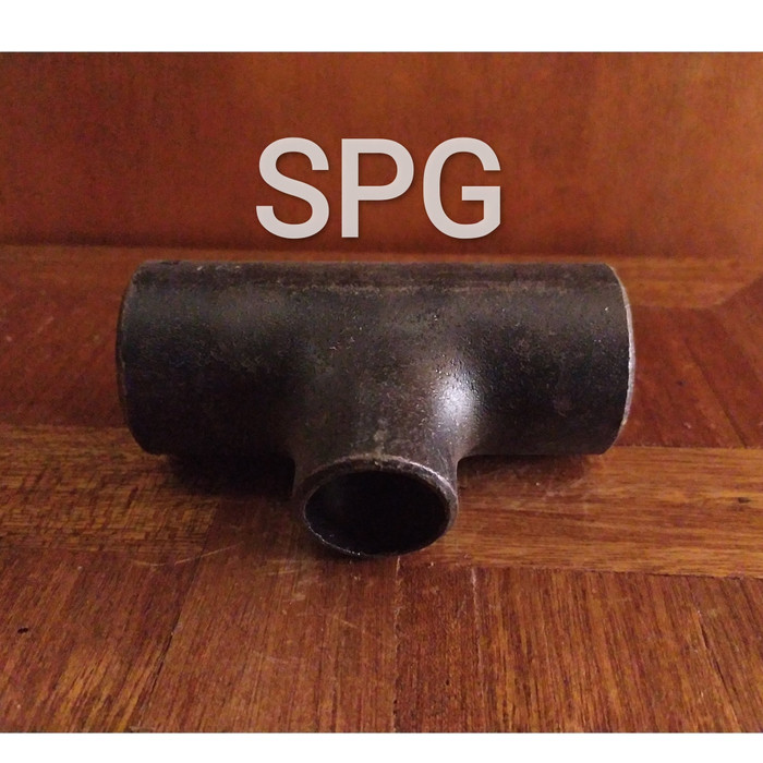 Jual Tee Besi SCH 40 1 1/4 x 1" Equal Tee BS Las Sambungan Fitting Pipa ...