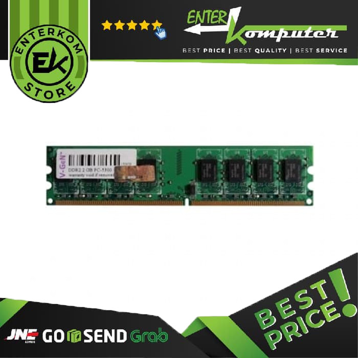 V-GeN Platinum DDR2 2GB PC5300 - Enterkomputer Jual Beli Online ...
