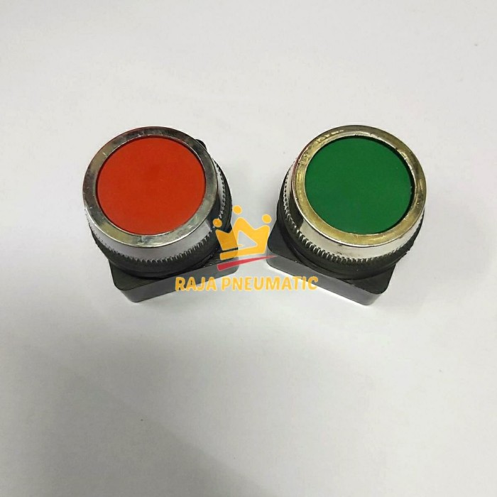 Jual KEPALA PUSH BUTTON MODEL RATA ADA WARNA HIJAU DAN MERAH - Jakarta ...
