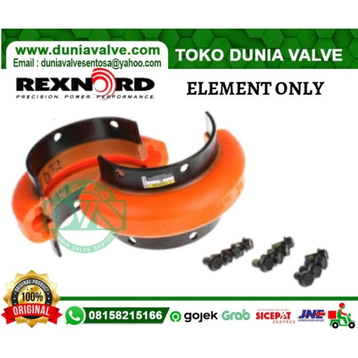 Jual OMEGA COUPLING REXNORD E30 ELEMENT ONLY WITHOUT HUB (Kemasan Box ...