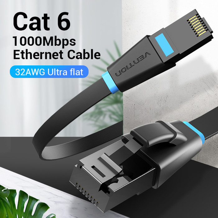 Jual Vention 3m Kabel Lan Cat6 Cat.6 UTP Ethernet Patch Cord Cable ...