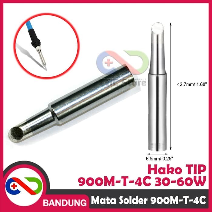 Jual MATA SOLDER TIP HAKKO 900M-T-4C - Kota Bandung - CNC STORE BANDUNG | Tokopedia