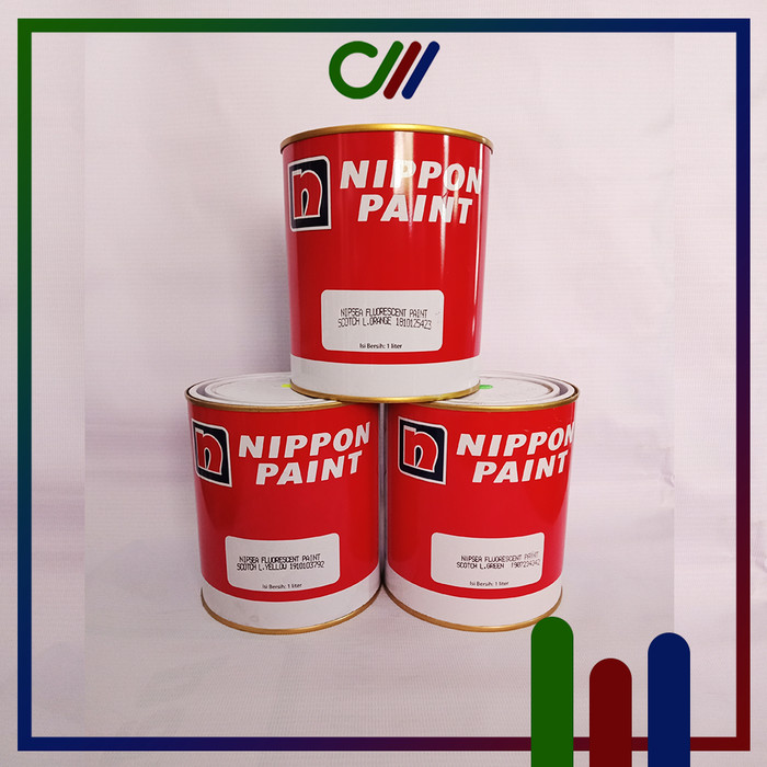 Jual CAT FLUORESCENT SCOTCHLITE 1L (NIPPON PAINT) - Merah Muda - Kota ...