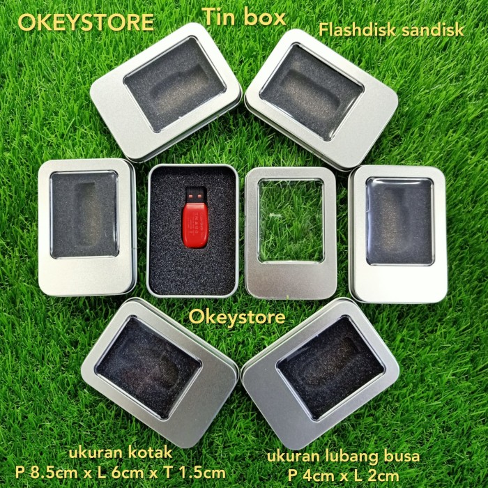 Jual TIN BOX KOTAK FLASHDISK SANDISK CRUZER BLADE - Jakarta Pusat ...